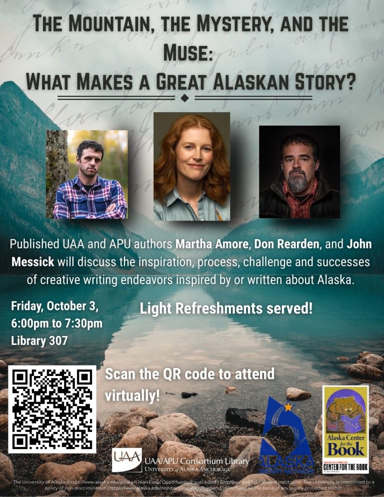 What Makes a Great Alaskan Story? Find Out at This Special Author Event ...